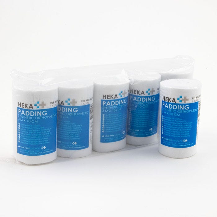 HEKA Synthetische watten 10 cm x 3 meter online kopen | watten en verbanden | Sportbase.com